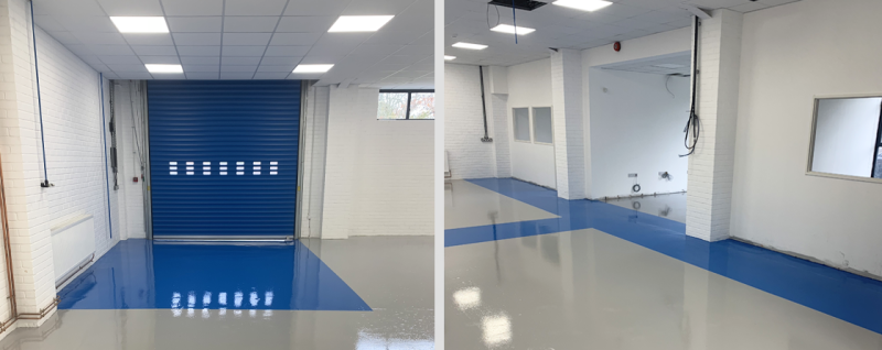 Quick Machining: High Build Epoxy Resin Floor | Floortrak